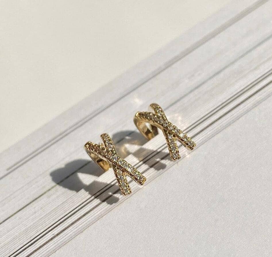 Cross Ear Cuffs