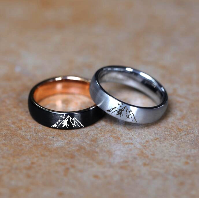 ACOTAR Ring, Starry Mountains Night Court Ring